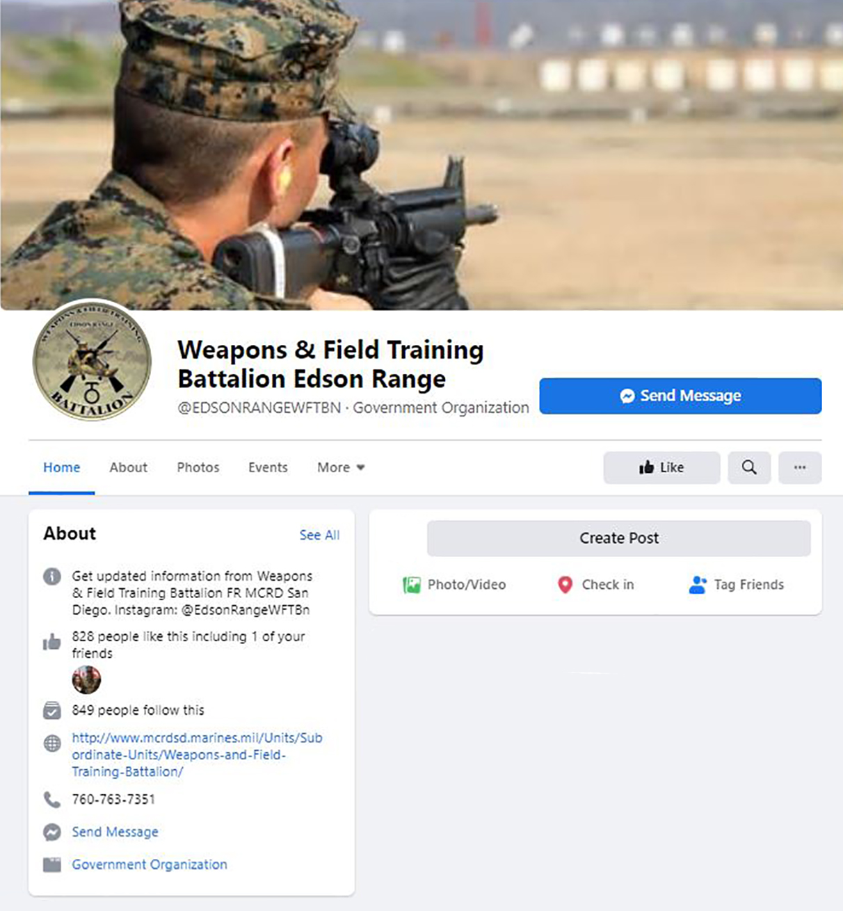 Weapons and Field Training Battalion